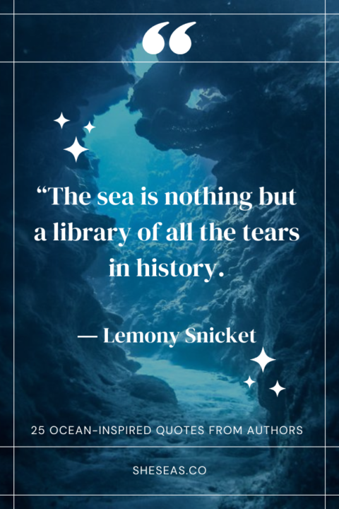 25 Ocean-Inspired Quotes From Authors • She Seas