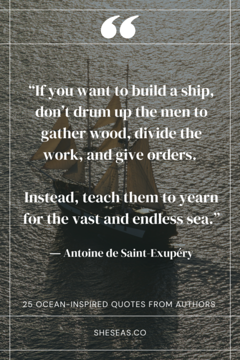25 Ocean-Inspired Quotes From Authors • She Seas