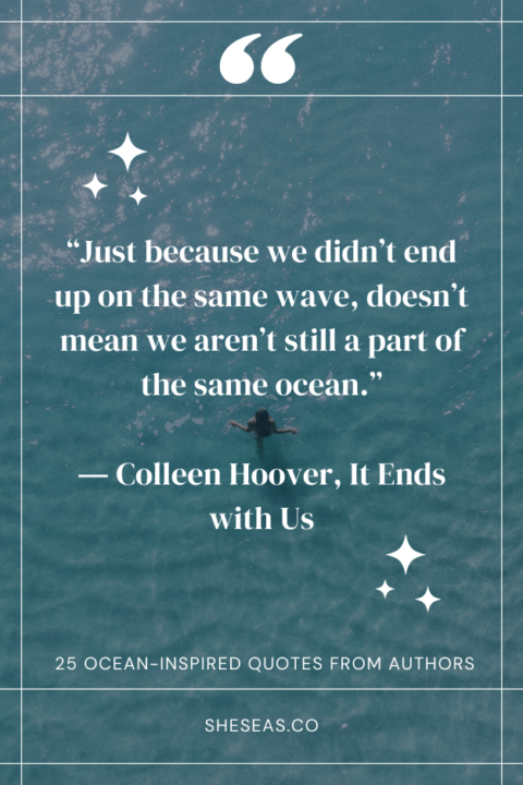 25 Ocean-Inspired Quotes From Authors • She Seas