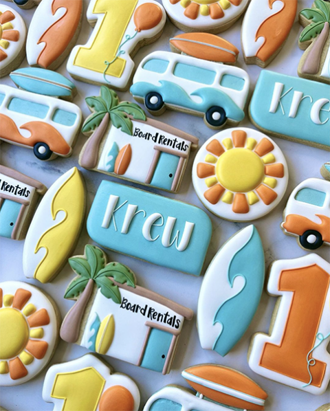 67 Beach and Ocean Cookie Design Ideas • She Seas